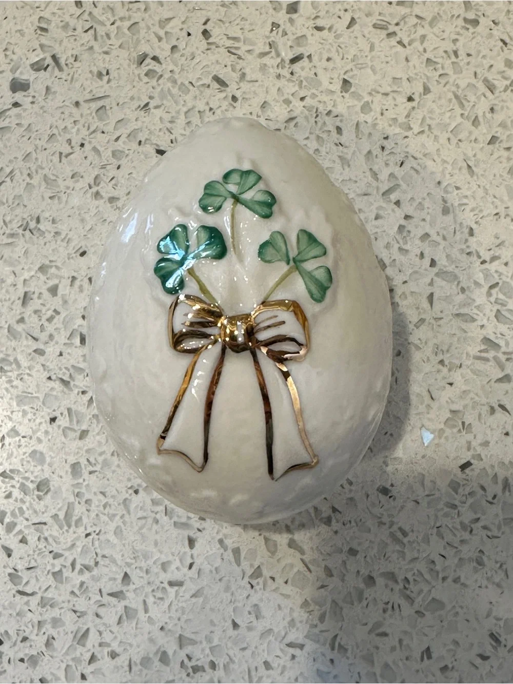 Belleek | Other | Belleek Ireland Porcelain Trinket Box Egg | Poshmark